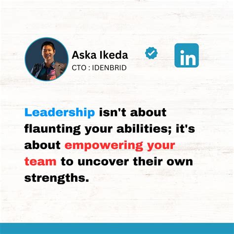 Aska Ikeda On Linkedin Linkedin Leadership Teamwork Empowerment Connect