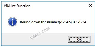 VBA Int Function In Excel Explained Syntax Examples VBAF