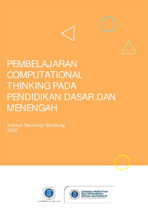 pdf computational thinking learning and teaching guide for primary and secondary schools in