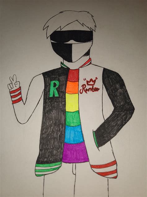 Ranboo With The Non Binary Flag R Ranboo