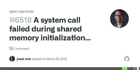 A System Call Failed During Shared Memory Initialization That Should