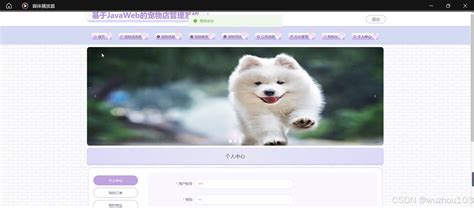 基于ssmvue基于web的宠物店管理系统【开题程序论文】 Csdn博客