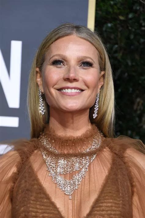 Gwyneth Paltrow Oozes Sex Appeal In See Through Dress At Golden