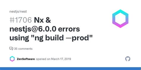 maciej sikorski on linkedin nx and nestjs 6 0 0 errors using ng build