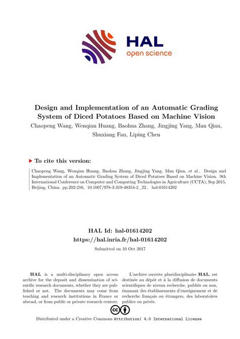 Pdf Design And Implementation Of An Automatic Grading System