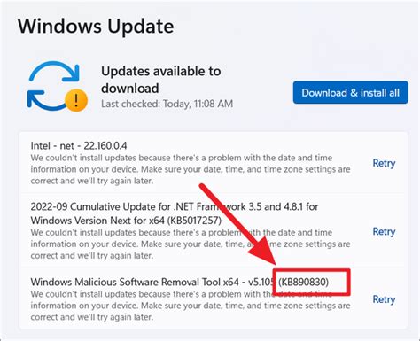 Fix Windows 11 Couldnt Install Update Because Of A Date And Time Problem