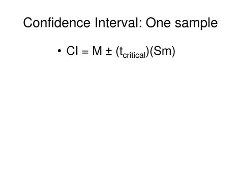 PPT Finding Confidence Intervals PowerPoint Presentation Free Download ID