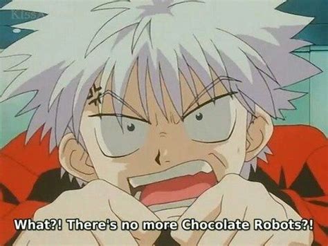 Killua And His Chocolate Robots Killua Hunter X Hunter Hunting Shows