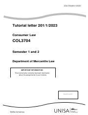 Tutorial Letter 201 1st Semester 2023 1 Pdf COL3704 201 1 2023 Tutorial Letter 201 1 2023