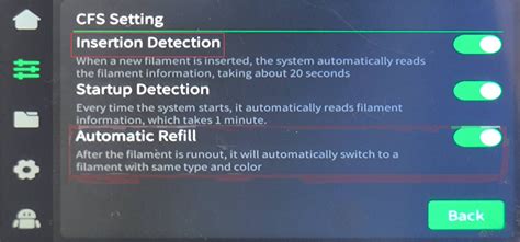 CFS Filament Loading Guide Creality Wiki
