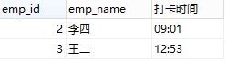 mysql查询某一天迟到员工id 打卡迟到数据库查询 CSDN博客