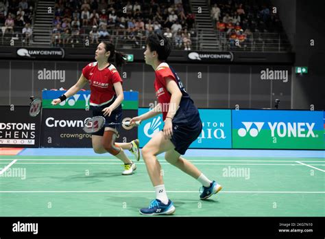 Sydney Australia November 20 Zheng Yu And Zhang Shu Xian Of China