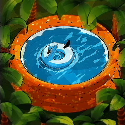 Made A Water Toon Shader With Only Modifiers And Fields No Sim Or