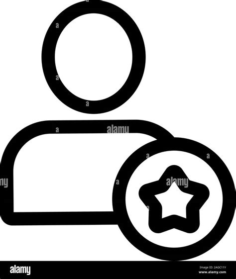 Protect The Account Icon Vector Isolated Contour Symbol Illustration Stock Vector Image And Art