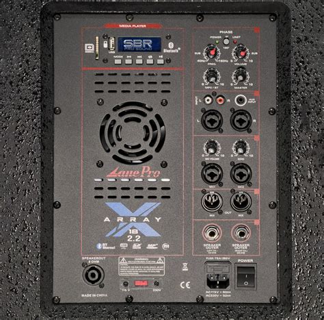 Lane Pro X Array 1822 Powered Dual Linear Array Audio System Sbr