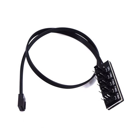 1 to 5 4 pin tx4 pwm cpu cooler case splitter 3 4p grandado
