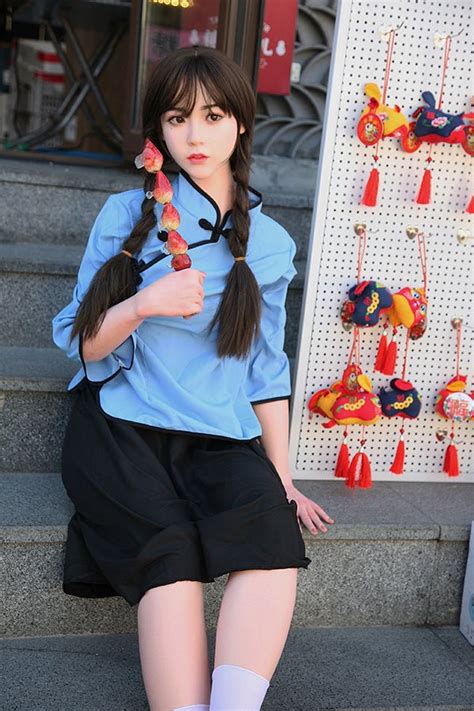 158cm 5ft2 B Cup Silicone Chinese Sex Doll Qian