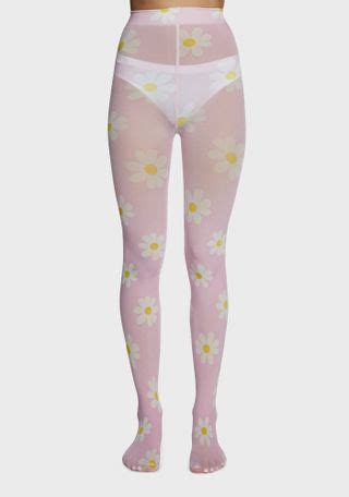 The Best Patterned Tights And How To Wear Them Who What Wear