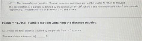 Solved Note This Is A Multi Part Question Once An Answer