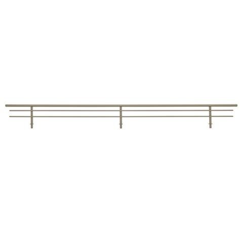 REV A SHELF Wire Shoe Rail Satin Nickel Rev A Shelf CSR SN