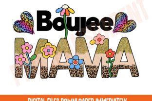 Boujee Mama Png Mom Sublimation Design Graphic By Deenaenon · Creative