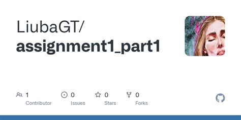 Github Liubagtassignment1part1