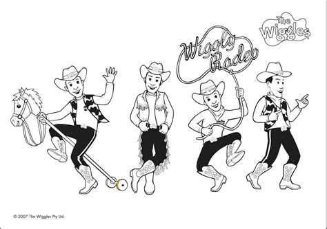 Wiggles Coloring Pages