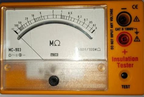 Electronic Analog Insulation Tester Mc 903 For Industrial At ₹ 1643 4 Piece In Jaipur