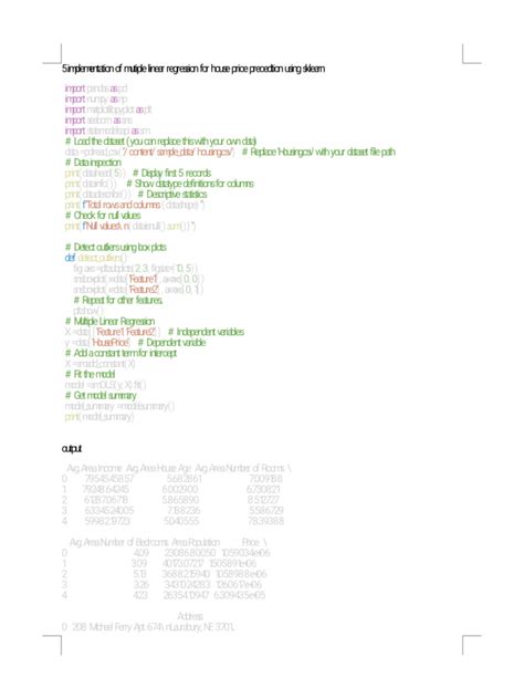 decision tree pdf ordinary least squares interpolation