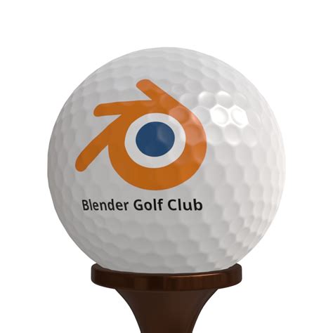 Procedural Golf Ball With Blender Geometry Nodes