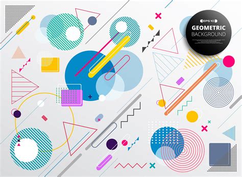 Abstract Of Soft Wide Colorful Geometrical Pattern Background 2455492 Vector Art At Vecteezy