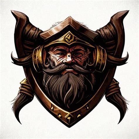 Dwarf Clan Emblem Stormbeard Free Ai Art Generator