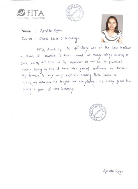 fita academy chennai reviews fita academy complaints training at