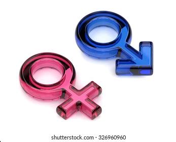 Male Female Sex Symbols Transparent Gems Stock Illustration Shutterstock