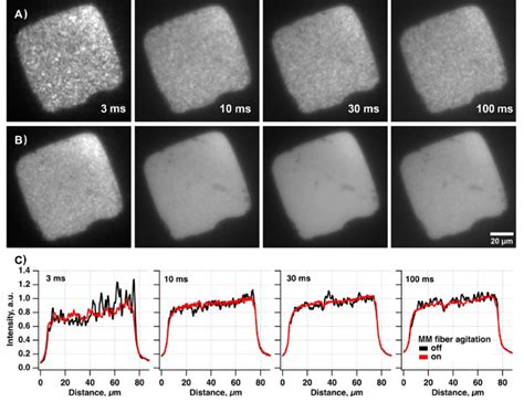 Homogeneous Illumination By Speckle Reduction And The Output Of The