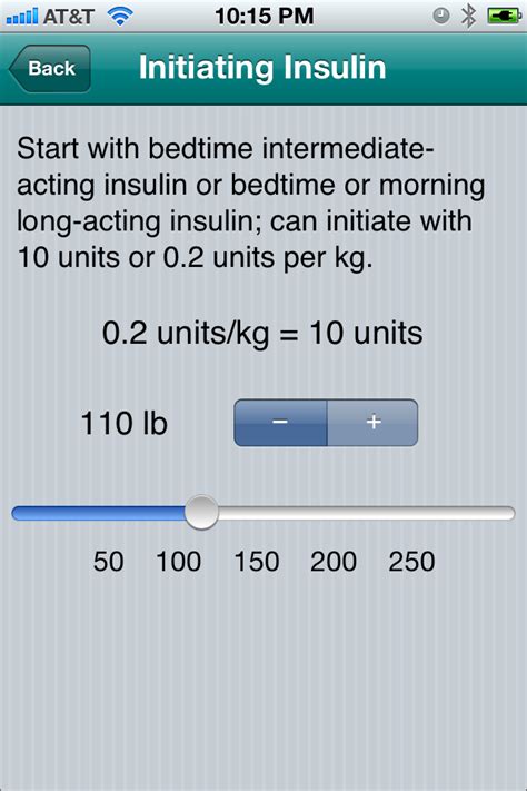 App Shopper Insulin Dosing Algorithm Medical