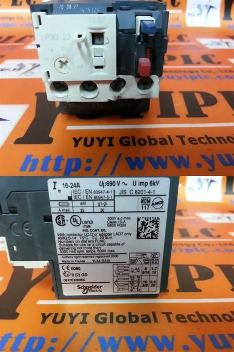 Schneider Lr3d 22 Contactor Jis C8201 4 1