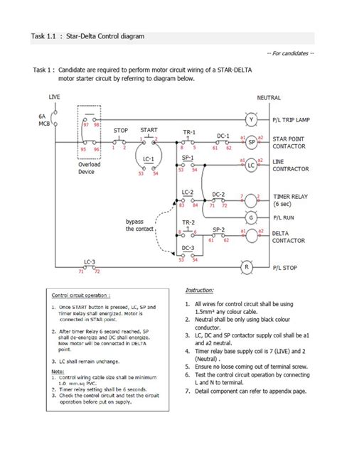 2023 Task 1a Star Delta Guide Pdf