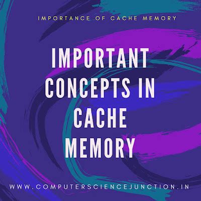 Cache Memory And Types Of Cache Memory