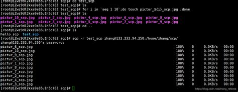 Scp远程文件拷贝scp 拷贝 Csdn博客