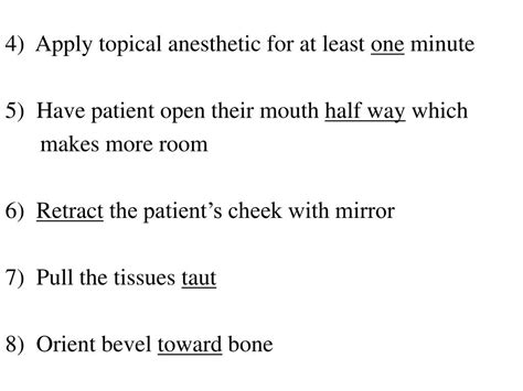 Ppt Maxillary Injection Techniques Powerpoint Presentation Free Download Id 3480977