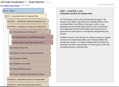 Code Explorer Visual Tool Open Law Lab