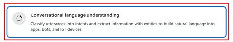 Quickstart Create A Conversational Language Understanding Project Azure Ai Services