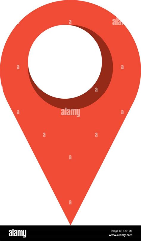 Pointer Map Location Symbol Stock Vector Image Art Alamy