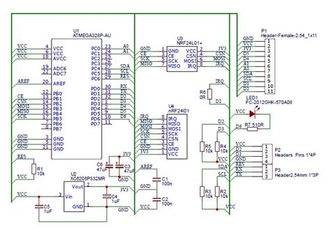 Simple Compact Rf24 Node Atmega328 Nrf24