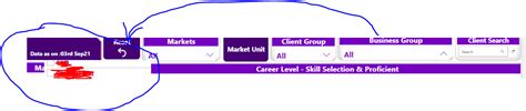 solved can we fix the filter dropdown appearing in differ