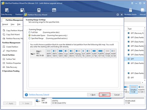 Recover FAT Partition Using Pro Partition Recovery Tool MiniTool Partition Wizard