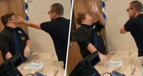 Austin Addison Butler PA man aka Burger King Kevin slaps worker drama