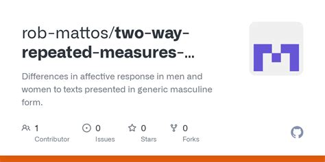 Github Rob Mattostwo Way Repeated Measures Anova Pingouin