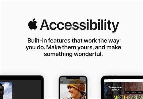 Apple Highlights Its In Built Accessibility Features On Overhauled Webpage